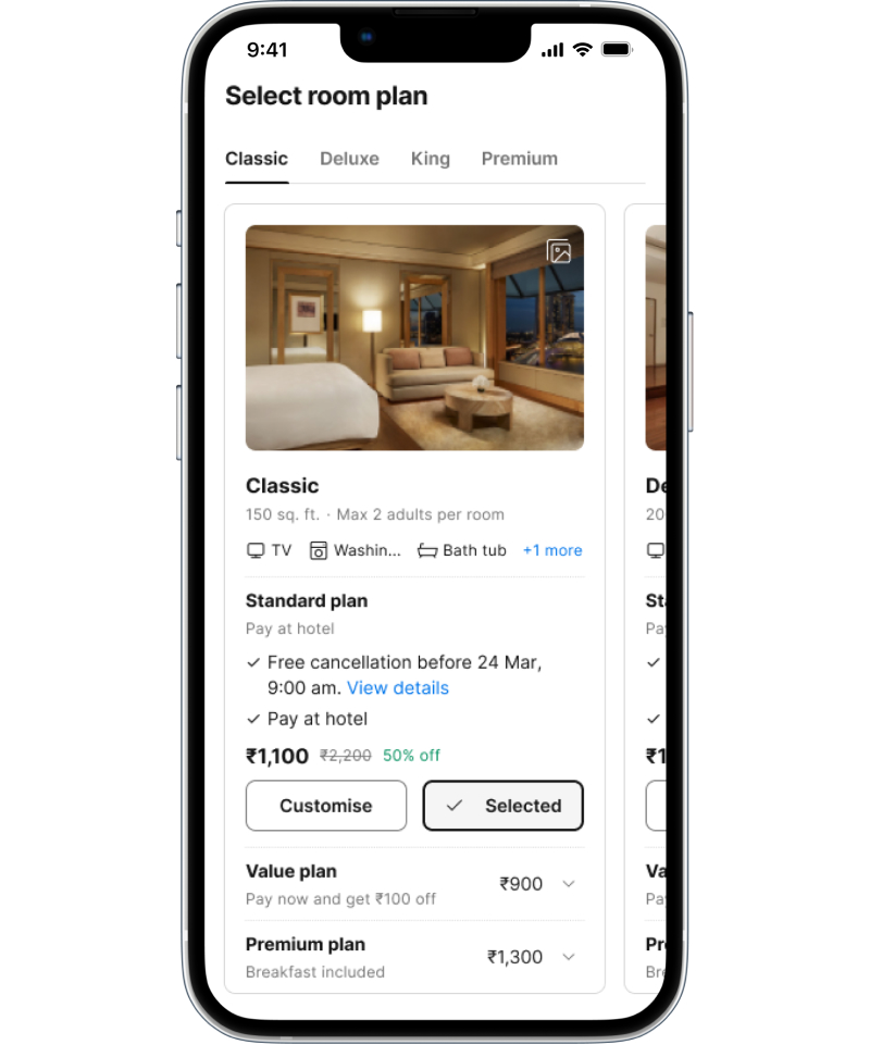 Shaunak's Portfolio - Rate Plans